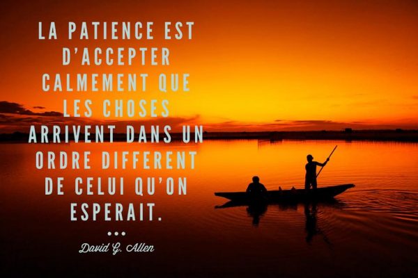 La patience - Inspirations pour réussir sa vie