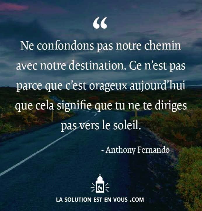 Chemin et destination - Inspirations pour réussir sa vie